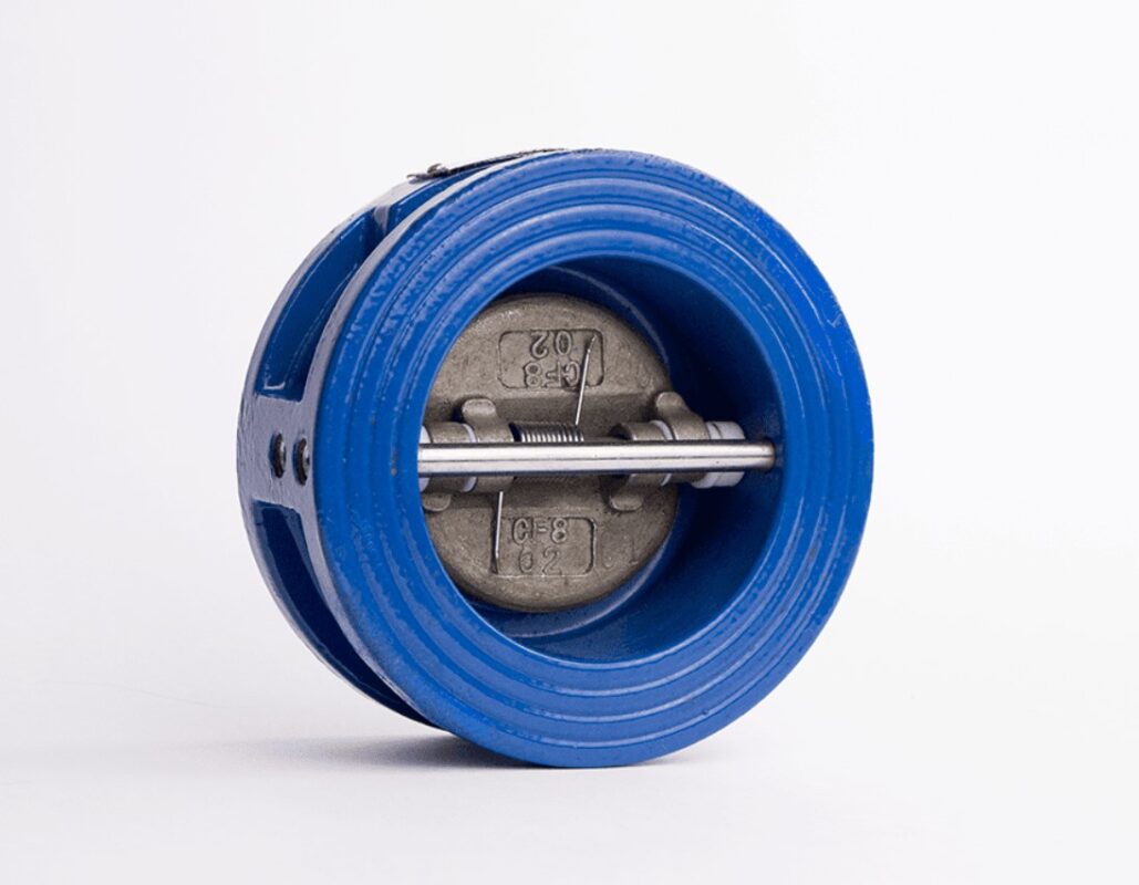 VÁLVULA RETENCIÓN DUO CHECK METÁLICA – Productos de Riego